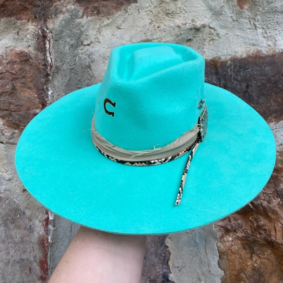 Charlie 1 Horse | Accessories | Nwt Charlie Horse Mint Spear Point Hat ...